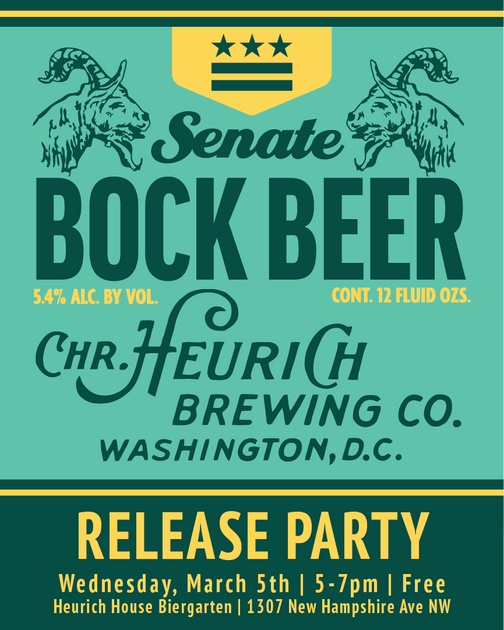 Senate Bock is back, DC! – Heurich House
